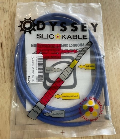 Odyssey Brake Cable Slic Kable Teflon Blue – Bourkes Bicycles